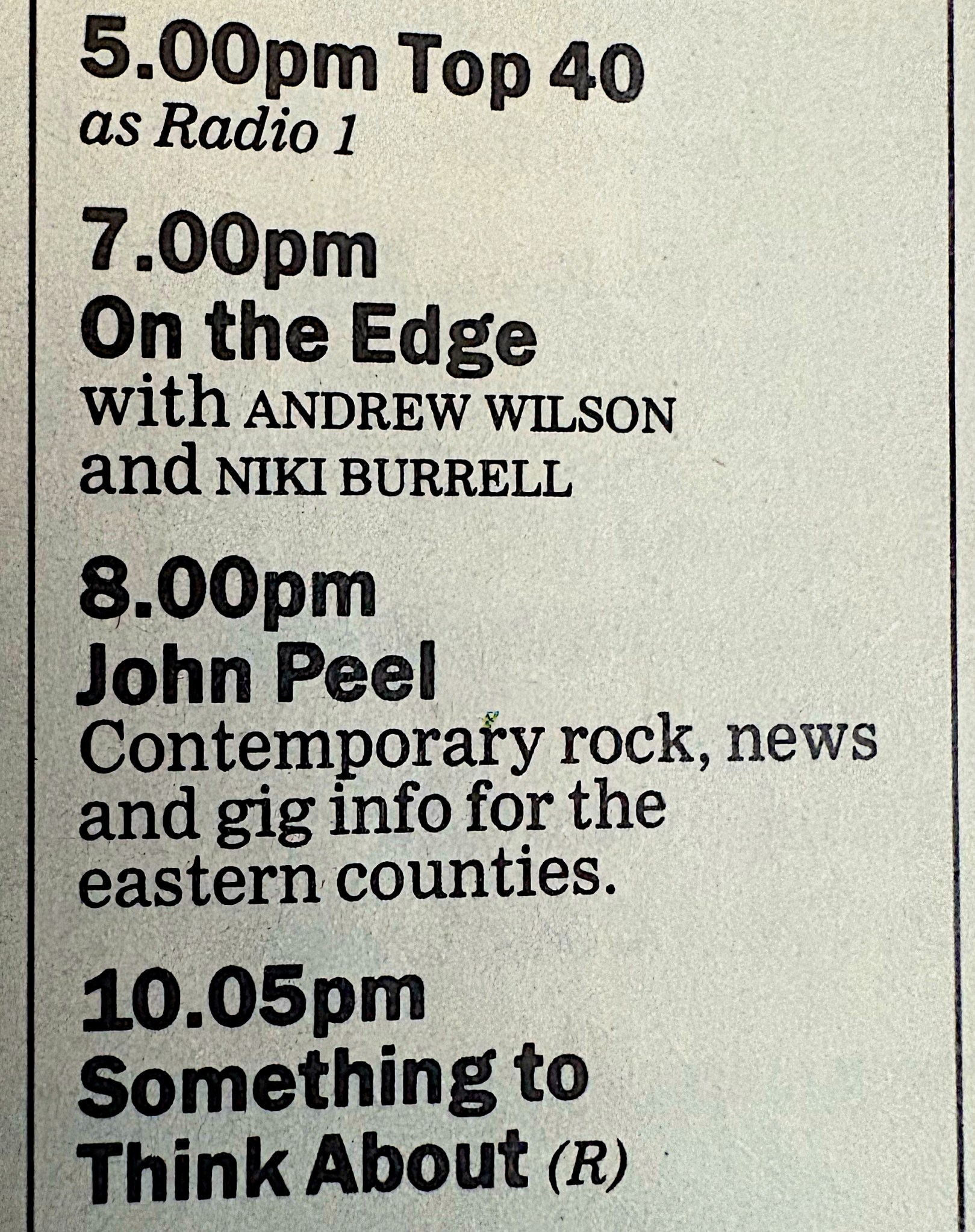 The Extra Mile – Andrew Wilson